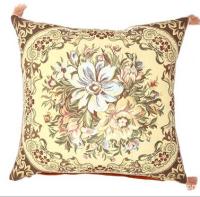 China Velvet Decorative Lumbar Pillow 45x45cm Customizable for Sofa Bed Car for sale