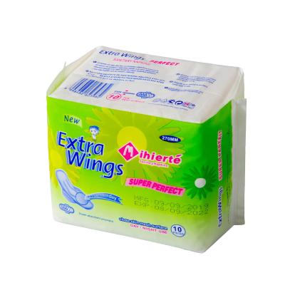 China Natural Women Sanitary Napkin Customized Lady Soft Touch Sanitary Pads for sale