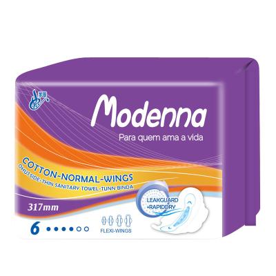 China Disposable Sanitary Towel Pads Women Toallas Sanitarias Ultra Thin Customized for sale