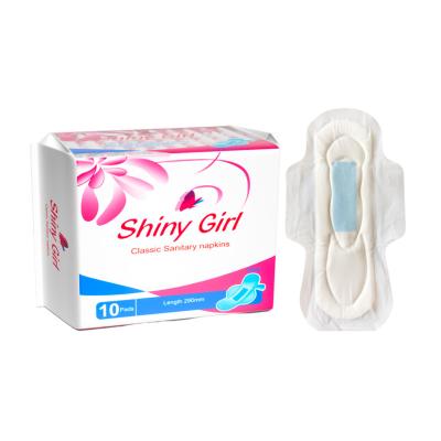 중국 맞춤형 일회용 여성 기간 패드 290mm 애니온 위생 냅킨 여자 판매용