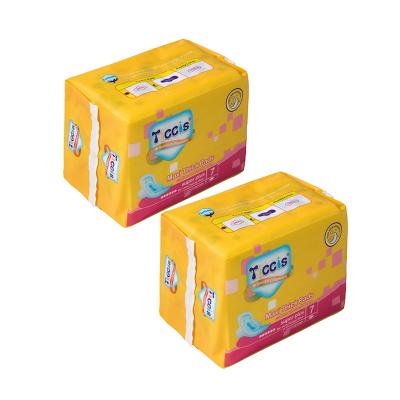 China Fabriek Wegwerp menstruele katoen Anion Vrouwen Sanitaire Pads Nachtgebruik Lady Sanitaire Servetten Leverancier for sale