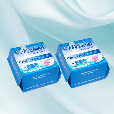 Cina Super Assorbimento 290Mm 10,5g Nottura Pad Donne sanitario femminile tovaglioli lunghi Pad di cotone morbido in vendita