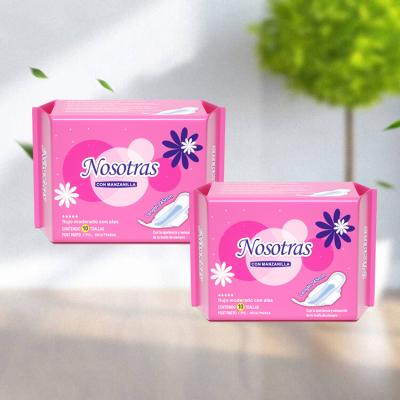 China Goedkope prijs Wingless 155MM hygiëne pad voor vrouwelijke verzorging dames Pad wegwerp hygiëne servet for sale