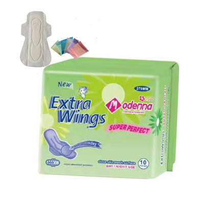 Muelas y cómodas toallitas sanitarias desechables para una protección suave
