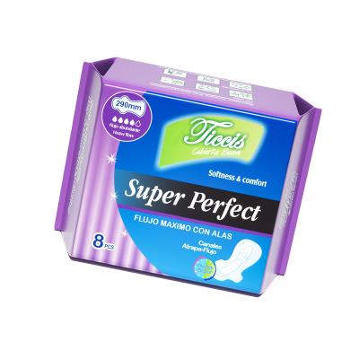 Китай Дихательные хлопчатобумажные одноразовые санитарные салфетки с повышенной защитой от утечек продается