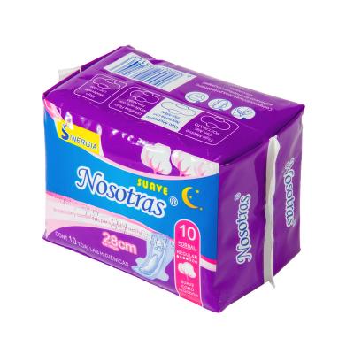 China White Rectangle Disposable Sanitary Napkin for Daily Protection and Hygiene for sale