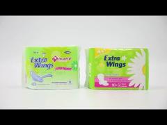 Wholesale High Quality Feminine Hygiene Big Winged Feminine Pads Disposable Night Use Anion women Sanitary Napkin