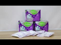 Persoonlijke vrouwelijke menstruatie pads vleugels hygiëne biologisch katoen hygiëne pads lady pad hygiëne servet