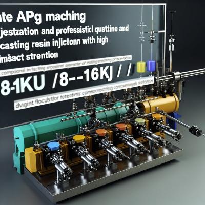 China Máquina APG y sistema de inyección de resina de fundición con alta resistencia al impacto 8-16kJ / m2 en venta