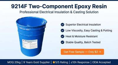 China Anti-Tracking High Dielectric Low Viscosity Epoxy Resin for Electrical Component Vacuum Potting for sale