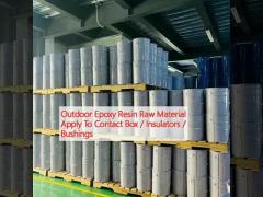 Buiten epoxyhars grondstof toe te passen op contactdoos / isolatoren / busjes