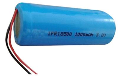 中国 IFR 18500 1000mah 3.2v LFP 3.7V リチャージ可能なリチウムイオン電池 1200mah 1500mah 販売のため