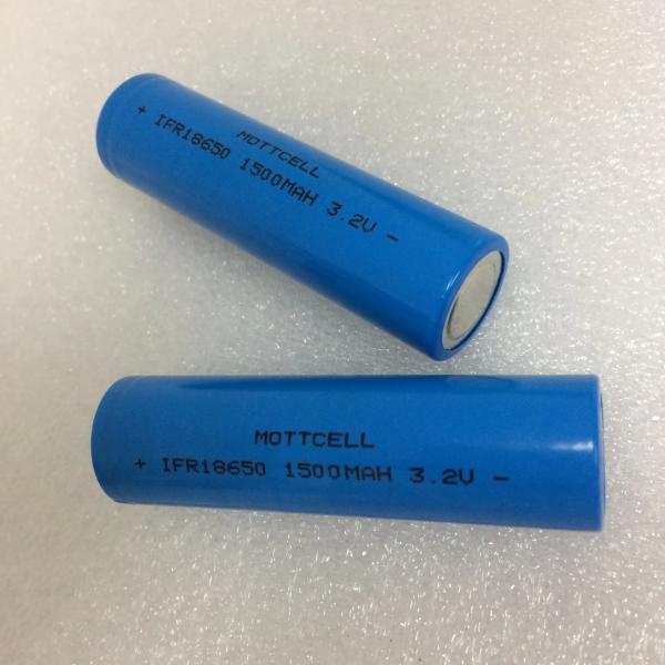Quality CE IFR 18650 High Discharge Rate Batteries Solar Light Lifepo4 Battery 3.2V for sale