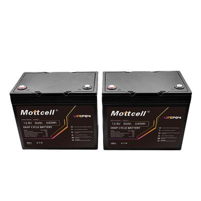 Cina Protezione IP67 50A 12V Lifepo4 Batteria M8 Terminale 640Wh Capacità / 3000-5000 Ciclo di durata in vendita
