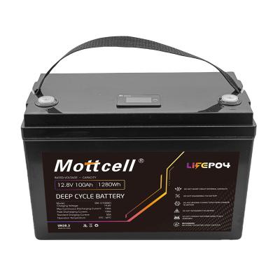 China LiFePO4 batterie au phosphate au lithium-ion 12V 24V 100h 200h for sale