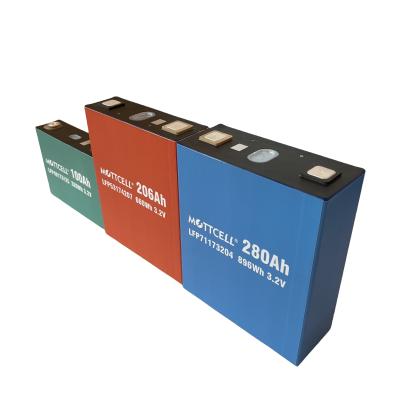 Cina Celle di batteria LiFePO4 da 100Ah ESS commerciali con durata di ciclo 2000-4000 e efficienza di carica/scarica del 90% in vendita