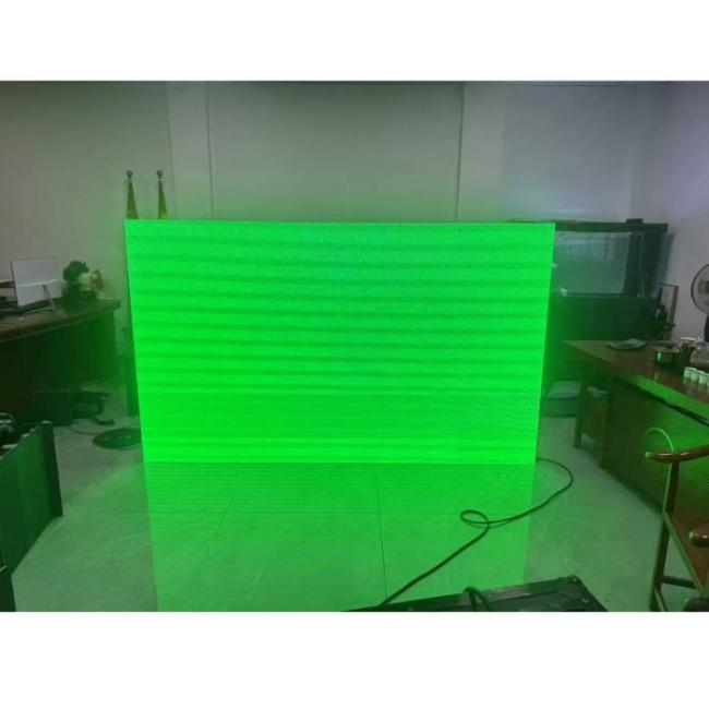 Side view of P2.6 LED display showing slim profile