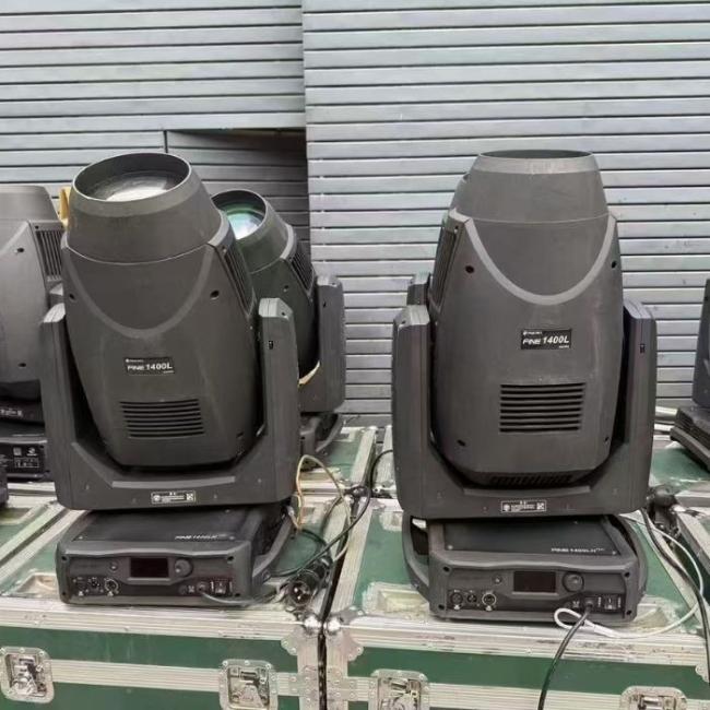 FINE 1400 PERF stage lighting in operation