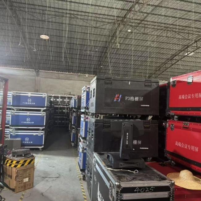 ShowTech Solutions stage lighting setup