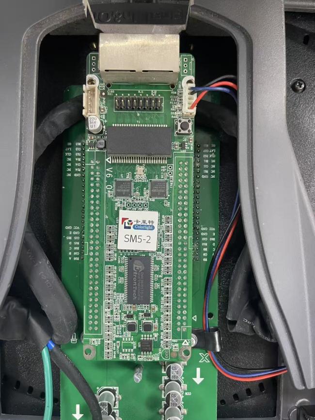 Esdlumen P3.91 Wing3 Indoor LED display front view