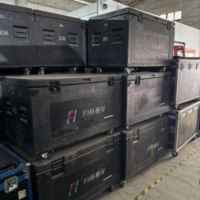 China Second Hand Transparant LED Screen Glosshine Vanish Series 3.91 Transparent Led Displays for sale