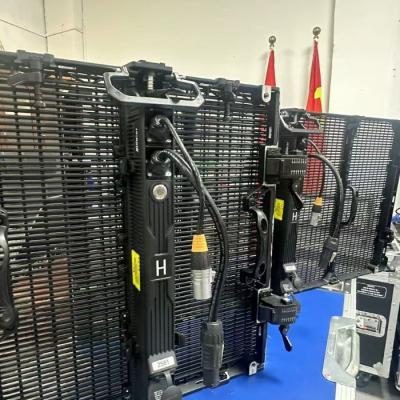 China 256×64 Used LED Screen Dicolor UT Series P3.91 Black Ice Screen for sale