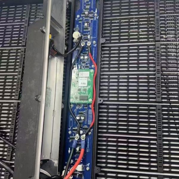 Quality LightLiNK P3.91 Outdoor Transparent Screen Nova System Second Hand Modular for sale