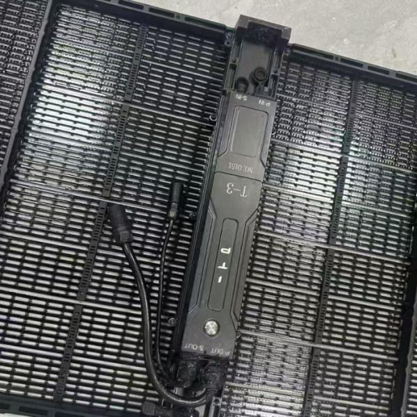 Quality LightLiNK P3.91 Outdoor Transparent Screen Nova System Second Hand Modular for sale