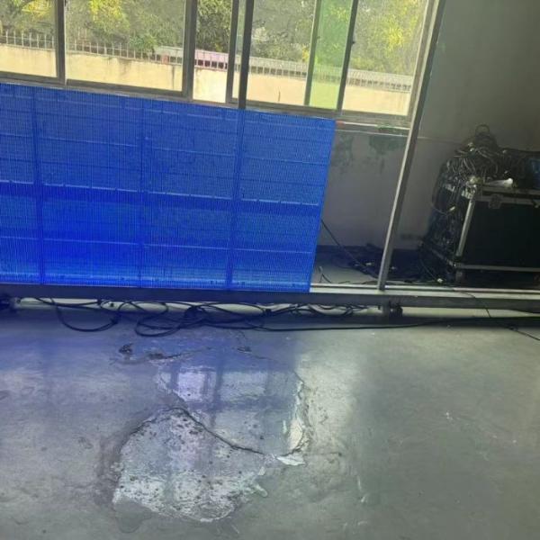 Quality LightLiNK P3.91 Outdoor Transparent Screen Nova System Second Hand Modular for sale