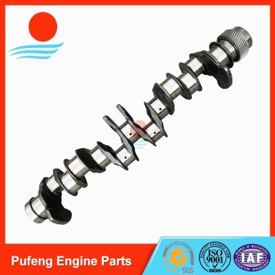 China Isuzu 6WF1 crankshaft drop forging steel crankshaft with gear 1-12310-682-0 1123106820 for sale