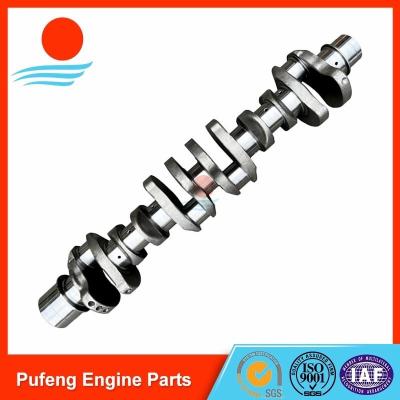 China truck crankshaft suppliers, forged steel Mitsubishi 6D16 crankshaft ME072197 23100-93072 for sale