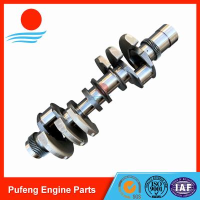 China Deutz V8 engine BF8M1015 crankshaft 02931526 forging steel with gear for sale