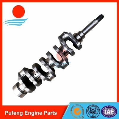 China forged Caterpillar crankshaft C2.4 C2.2 for wheel loader excavator 312D 315DL 903C for sale