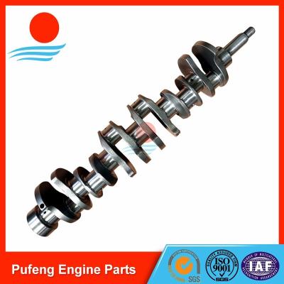 China excavator crankshaft factory for Hino, quality assured EH700 crankshaft 13411-1291 for sale