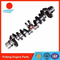 China Isuzu 6SA1 Engine Crankshaft 100mm Stroke Precision Ground for Excavator EX100 for sale