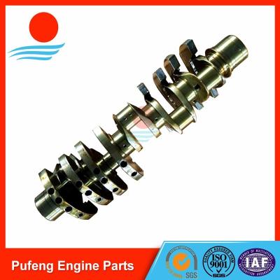 China Excavator crankshaft exporter Isuzu 10PC1 crankshaft for excavator/bulldozer 1-12310-652-0 for sale