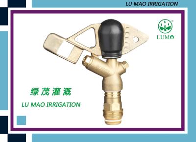 China Rotating Metal Sprinkler Heads / Male Sprinkler Brass Dual Nozzle for sale