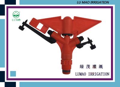 China Agricultural Irrigation Sprinkler With Two Plastic Nozzle and Body Used in Every field for sale