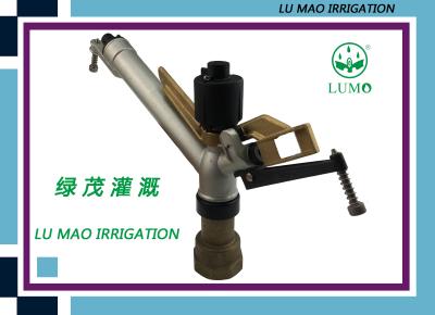 China Portable Rain Gun Sprinkler Impulse Rotating 1 Inch Female Threaded for sale
