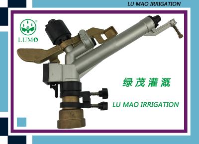 China Rotating Irrigation Water Sprinkler , Rain Gun Sprinkler Brass Nozzle for sale