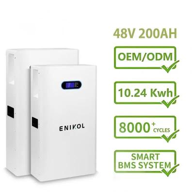 Cina 51.2V 200AH LiFePO4 Home Battery System Solar Energy Lithium Ion Battery in vendita