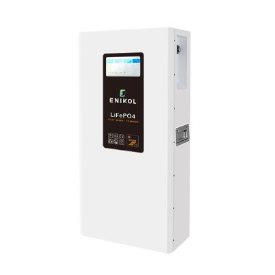 Cina Touchable screen 51.2V 100AH 200AH 300AH Wall Mountable LiFePO4 Energy Storage Battery in vendita
