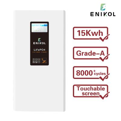 China 58.4V Lithium Battery 200Ah 100Ah 48V Solar Battery 15kwh Built in BMS RS485/RS232/CAN for sale