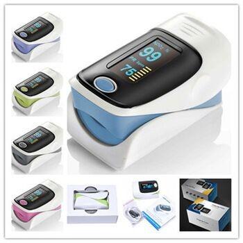 China Finger Oxygen Reader Digital Heart Rate Sensor , Pulse Ox Finger Monitor for sale