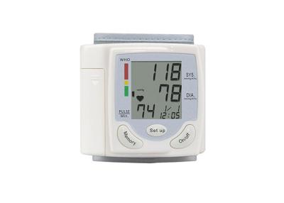 China Mini Electronic Blood Pressure Monitor with Cuff and Portable White Case for sale