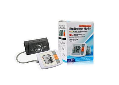 China Arm Blood Pressure Monitor Digital Automatic Monitoring Of Heart Rate Measuring Instrument for sale