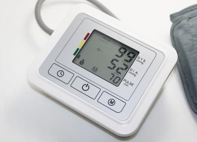 China Mini Arm Type Blood Pressure Measurement Digital Instrument Large LED Screen for sale