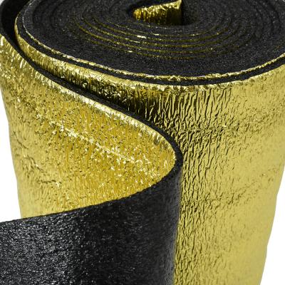 Cina Sottostrato in schiuma oro nero, spessore 2 mm, barriera al vapore in vendita