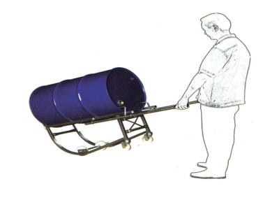China Galvanized Drum Cradle Handling , Completely mechanical, automatic grip for sale