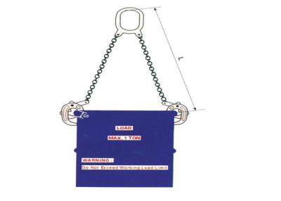 China 500kg Capacity Manual Drum Lifter Clamp In Horizontal Direction , Barrel Grabber for sale